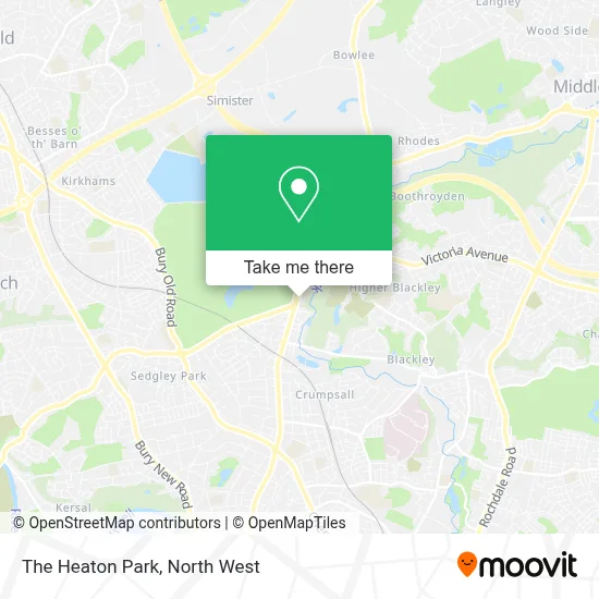 How to Get to The Heaton Park in Manchester by Bus or Light Rail?