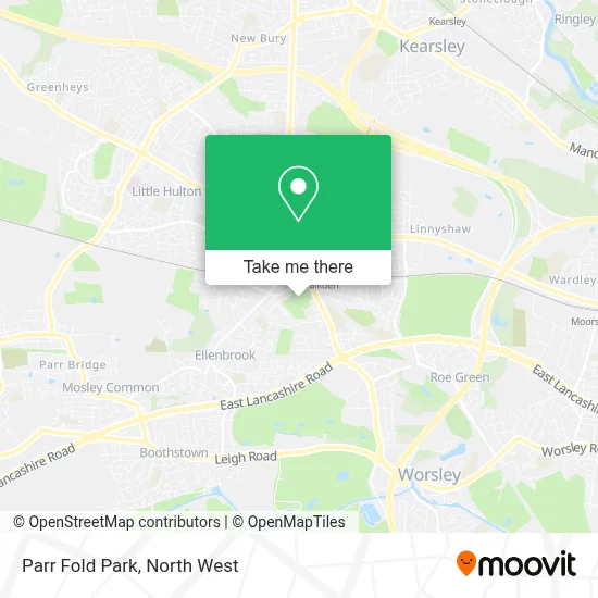 How to Get to Parr Fold Park in Walkden by Bus, Train or Light Rail?