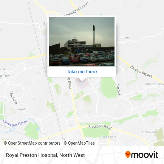 How to Get to Royal Preston Hospital by Bus?