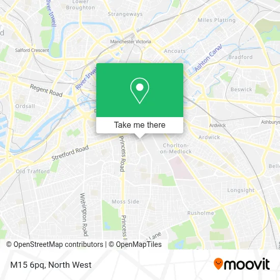 How to Get to M15 6pq in Manchester by Bus, Train or Light Rail?