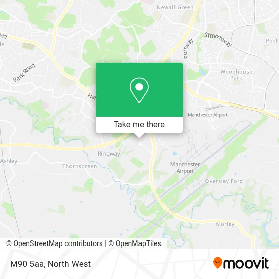 How to Get to M90 5aa in Manchester by Bus, Light Rail or Train?