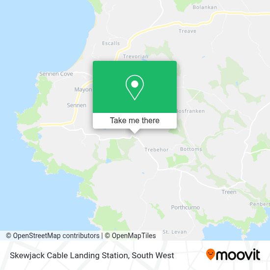 How to Get to Skewjack Cable Landing Station in St. Levan by Bus?