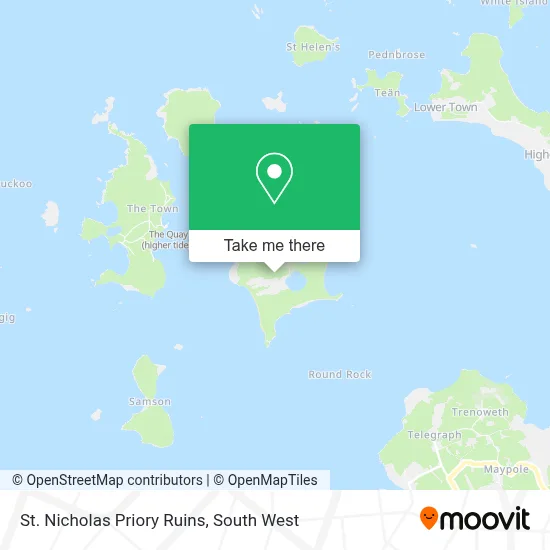 How to get to St. Nicholas Priory Ruins with public transport?