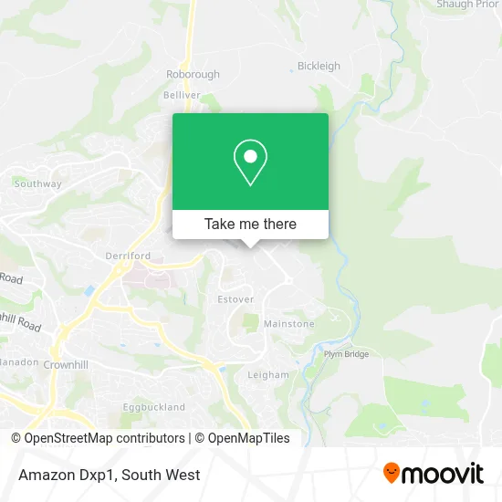How to Get to Amazon Dxp1 in Plymouth by Bus or Train?