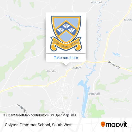 How to Get to Colyton Grammar School by Bus?
