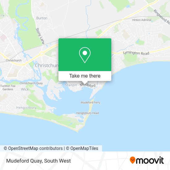 How to Get to Mudeford Quay in Christchurch by Bus or Train?