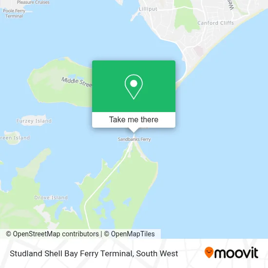 How to Get to Studland Shell Bay Ferry Terminal by Bus or Ferry?