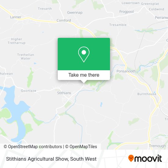 How to Get to Stithians Agricultural Show by Bus?