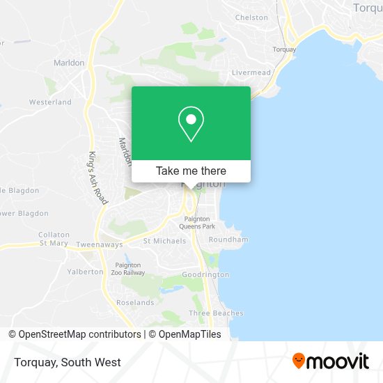 How to Get to Torquay in Paignton by Bus or Train?