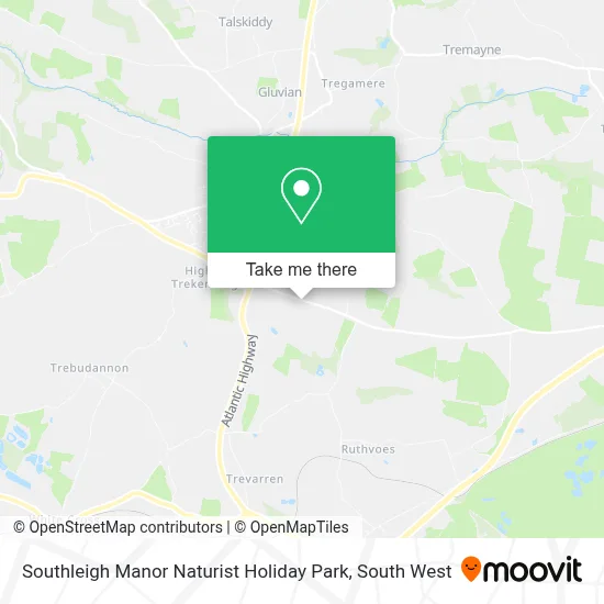 How to Get to Southleigh Manor Naturist Holiday Park in St. Columb ...