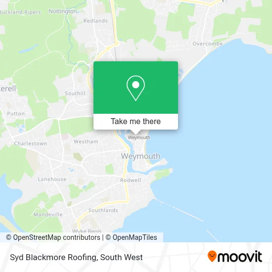 How to Get to Syd Blackmore Roofing in Weymouth by Bus or Train?