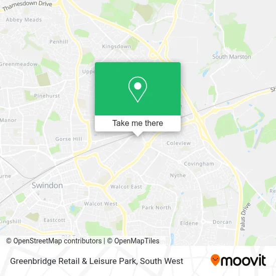 How to Get to Greenbridge Retail & Leisure Park in Stratton St ...