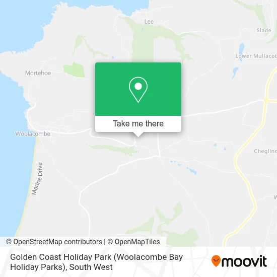 How to Get to Golden Coast Holiday Park (Woolacombe Bay Holiday Parks ...