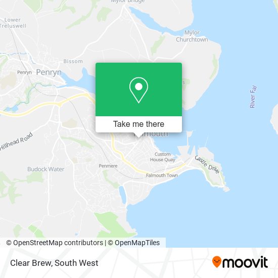 How to get to Clear Brew in Cornwall by Bus or Train?