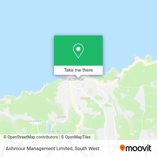 How to Get to Ashmour Management Limited in Ilfracombe by Bus?