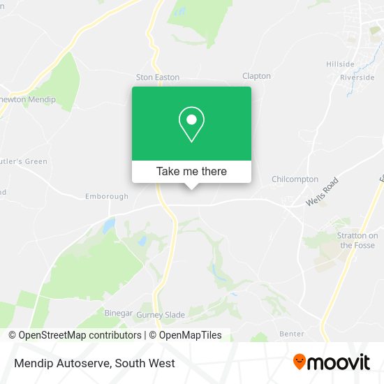 How to get to Mendip Autoserve by bus?