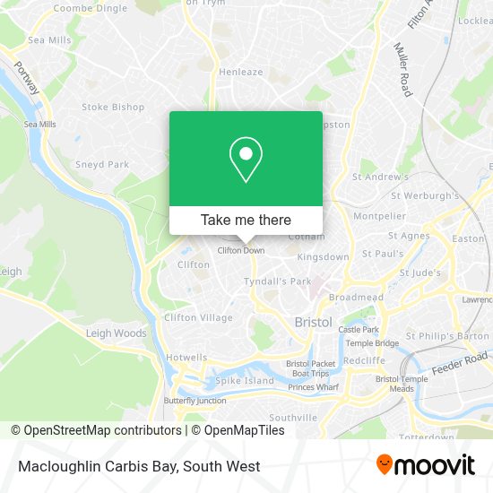 How to get to Macloughlin Carbis Bay in Bristol, City Of by bus or train?