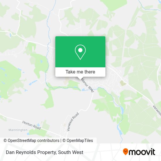 How to get to Dan Reynolds Property in Verwood by bus?