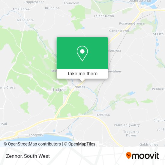 How to Get to Zennor in Ludgvan by Bus or Train?