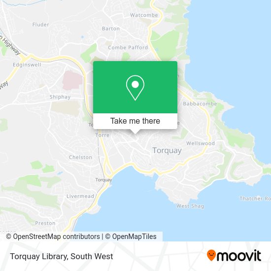 How to Get to Torquay Library by Bus or Train?