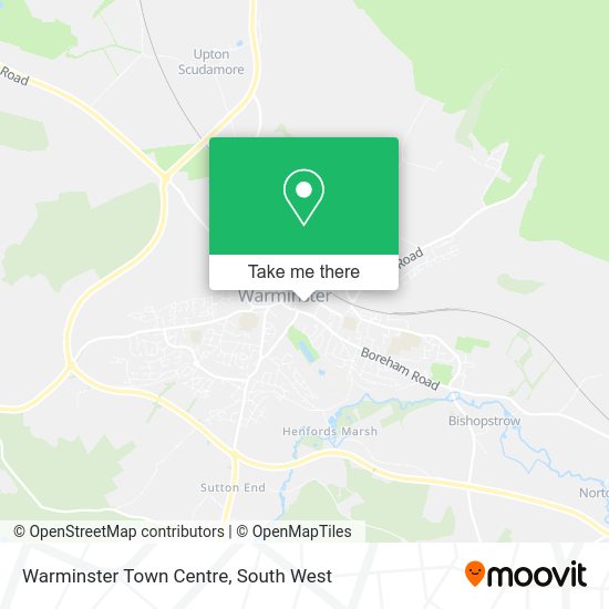 How to Get to Warminster Town Centre by Bus or Train?