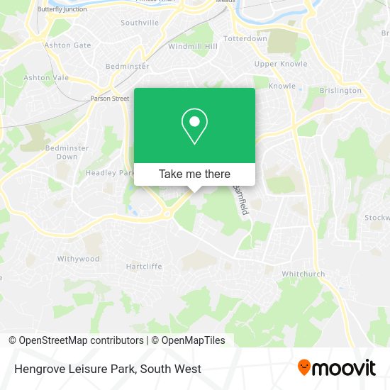 How to Get to Hengrove Leisure Park in Bristol by Bus or Train?