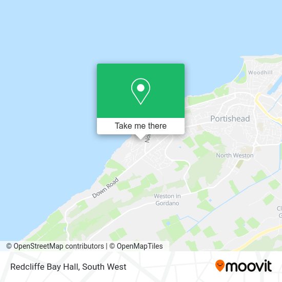How to get to Redcliffe Bay Hall in North Somerset by bus?
