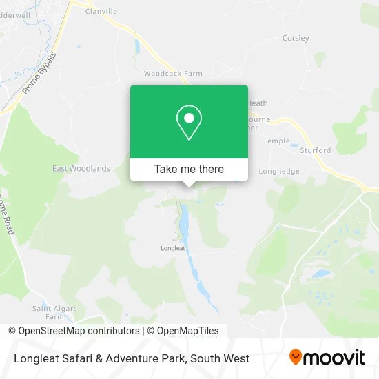 How to Get to Longleat Safari & Adventure Park in Wiltshire by Bus or ...