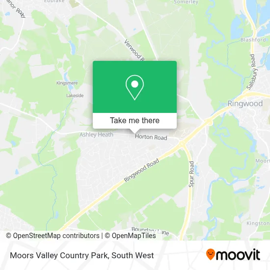 How to Get to Moors Valley Country Park in St. Leonards And St. Ives by ...
