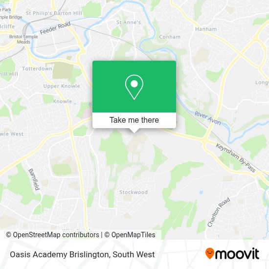 How to Get to Oasis Academy Brislington in Bristol by Bus or Train?