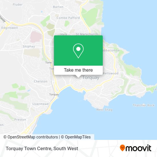How to Get to Torquay Town Centre by Bus, Train or Ferry?