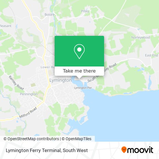 How to Get to Lymington Ferry Terminal in New Forest by Bus?
