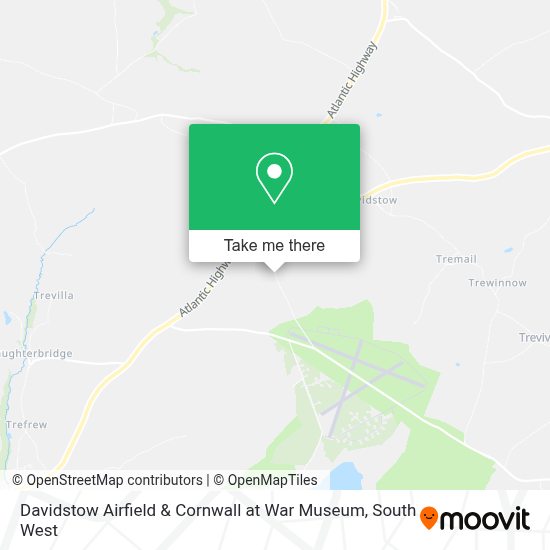 How to Get to Davidstow Airfield & Cornwall at War Museum by Bus?