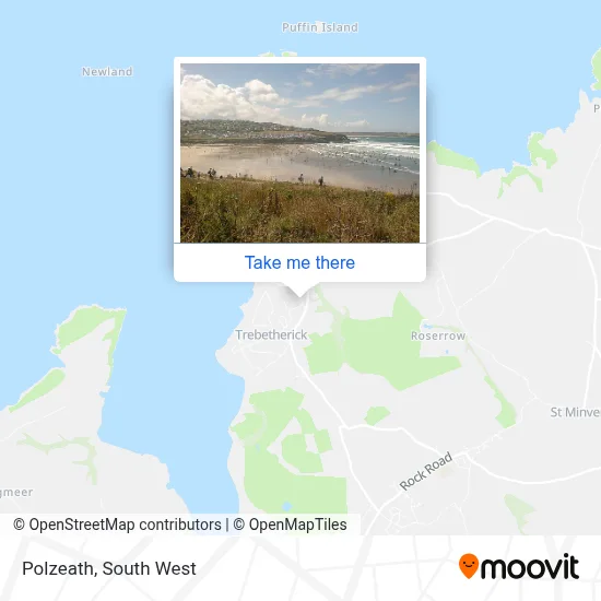 How to Get to Polzeath in St. Minver Lowlands by Bus?
