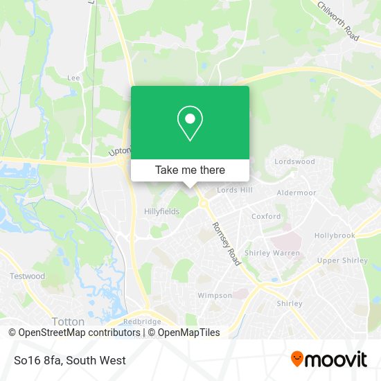 How to Get to So16 8fa in Southampton by Bus or Train?