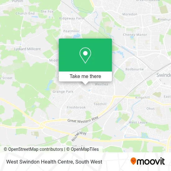 How to Get to West Swindon Health Centre by Bus?
