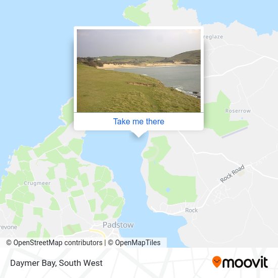 How to Get to Daymer Bay in St. Minver Lowlands by Bus or Ferry?
