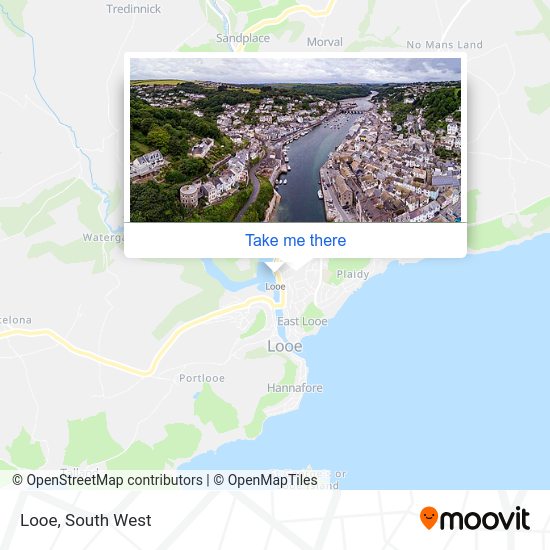 How to Get to Looe by Bus or Train?