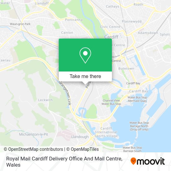 How to Get to Royal Mail Cardiff Delivery Office And Mail Centre by Bus ...