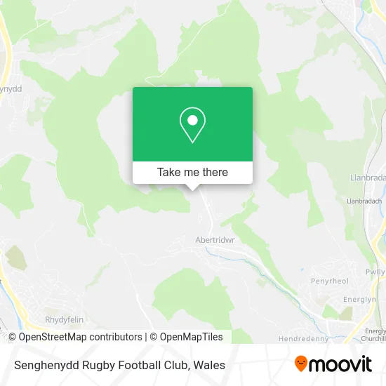 How to Get to Senghenydd Rugby Football Club in Caerphilly by Bus or Train?