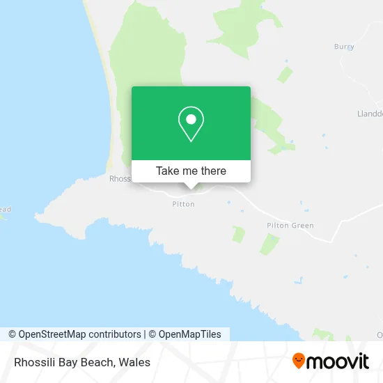 How to Get to Rhossili Bay Beach in Swansea by Bus?