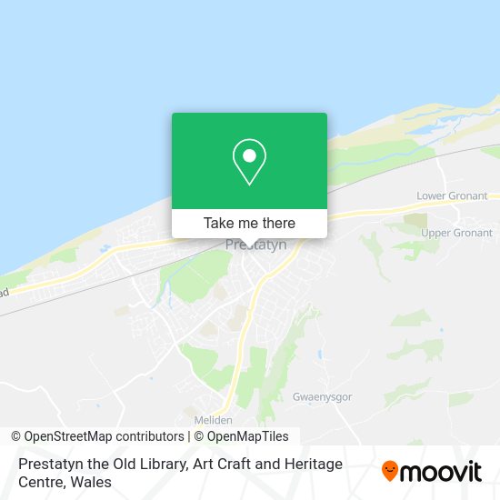 How to get to Prestatyn the Old Library, Art Craft and Heritage Centre ...