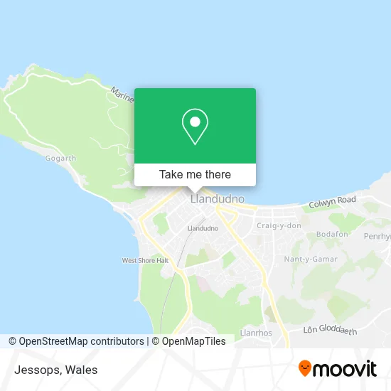 How to Get to Jessops in Conwy by Bus or Train?