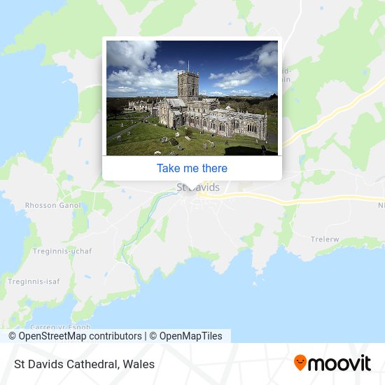 How to Get to St Davids Cathedral in Pembrokeshire by Bus?