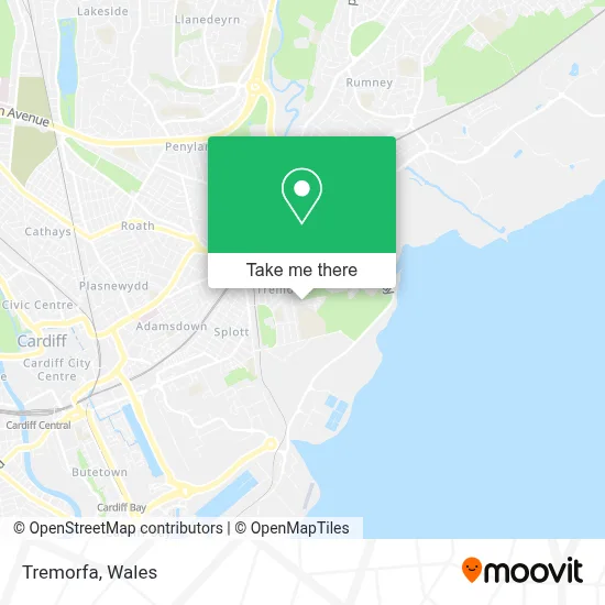 How to Get to Tremorfa in Cardiff by Bus or Train?