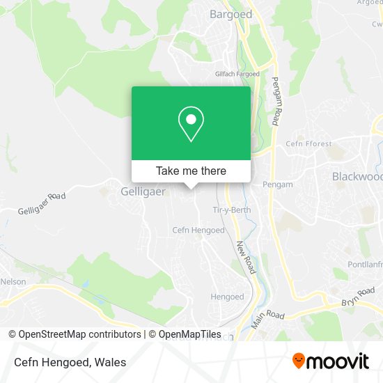 How to Get to Cefn Hengoed in Caerphilly by Bus or Train?