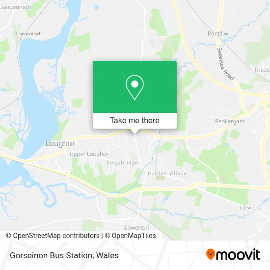 How to Get to Gorseinon Bus Station in Swansea by Bus or Train?