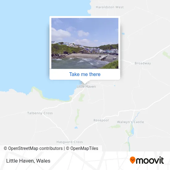 How to Get to Little Haven in Pembrokeshire by Bus?