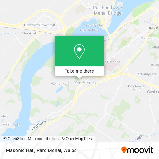 How to Get to Masonic Hall, Parc Menai in Gwynedd by Bus?
