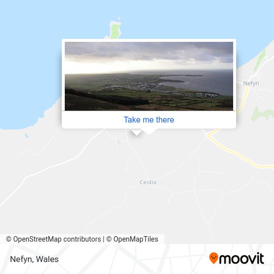 How to Get to Nefyn in Gwynedd by Bus?